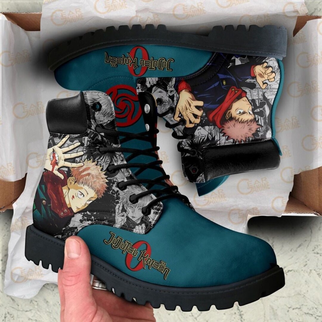 Jujutsu Kaisen Yuji Itadori Classic Leather Boots All Season - Etsy Canada