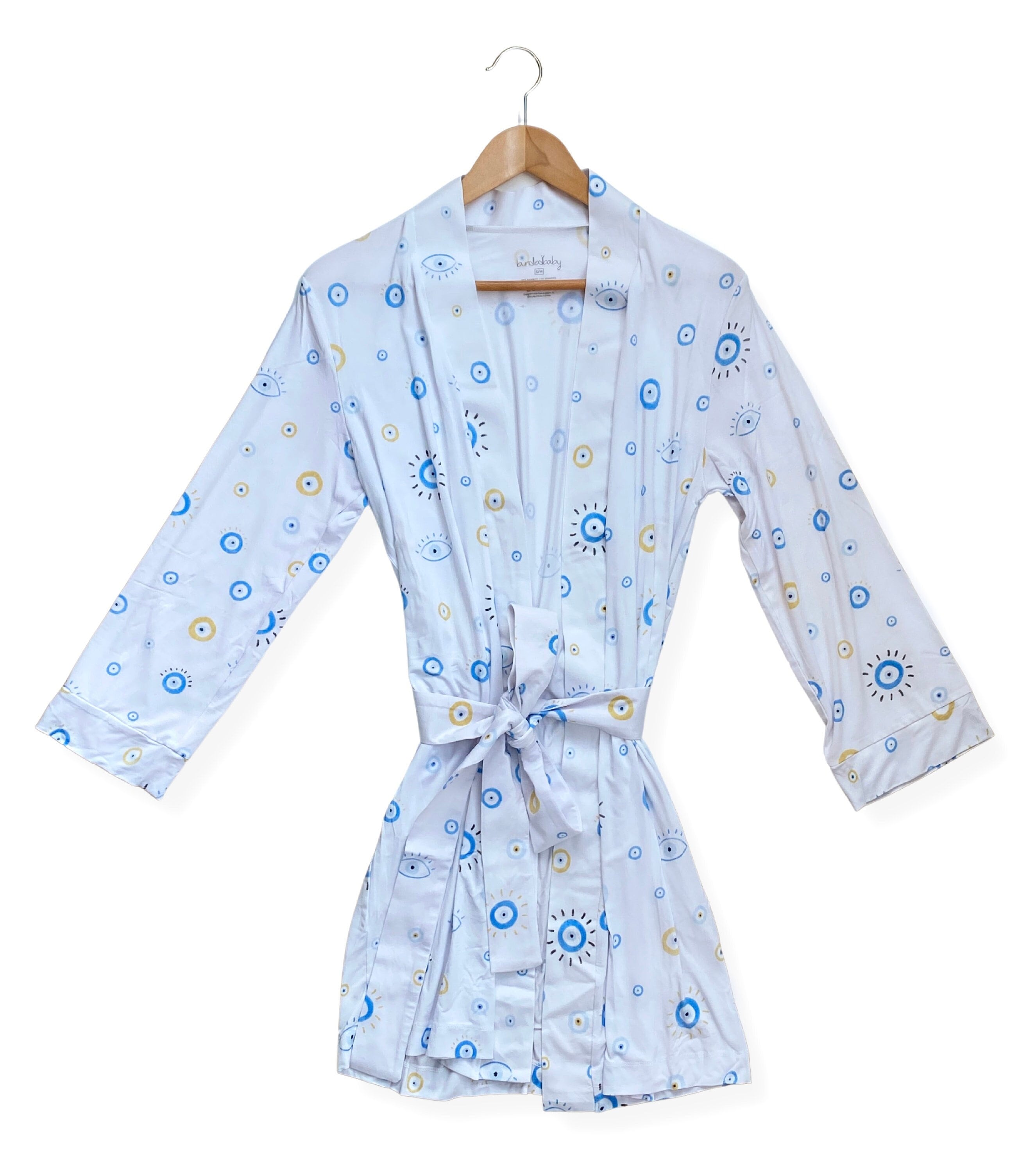 Evil Eye Bamboo Robe, Short Robe, Pocket Robe, Evil Eye Cover Up, Evil ...
