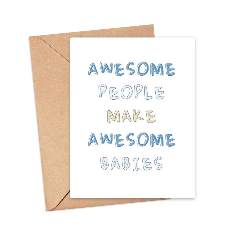 Expecting Baby Card - Etsy