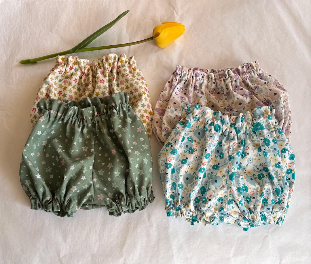 Organic Cotton Baby Bloomers, Ideal Birth Gift, 1, 3, 6 Months ...