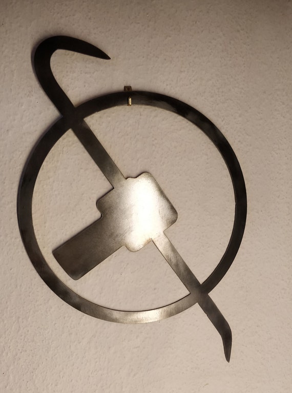 Half Life Crowbar Gordon Freeman Game Logo Wall Decor Metal | Etsy
