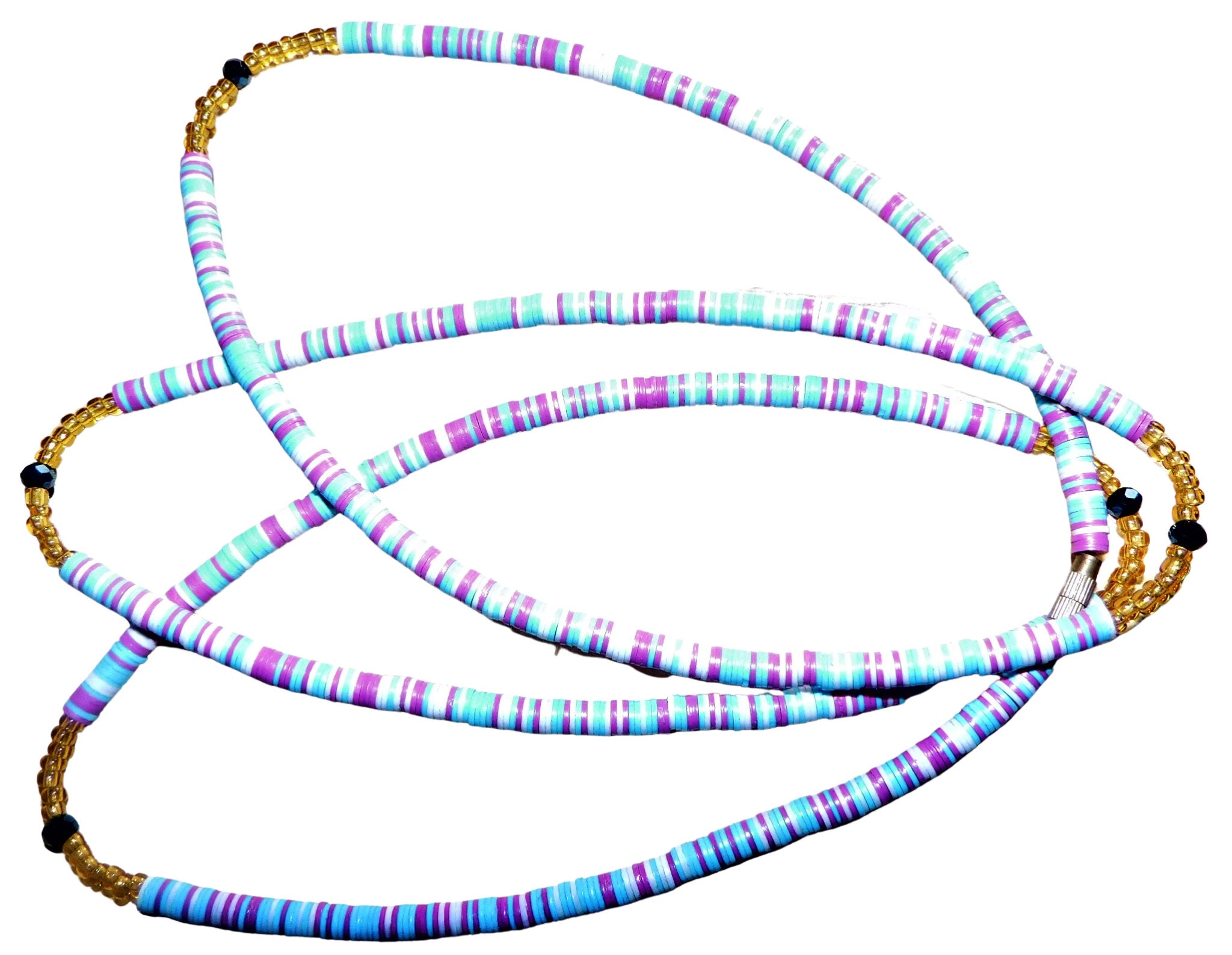 African Jigida Juwelry. Belly & Waist Beaded Chain. Medium - Etsy