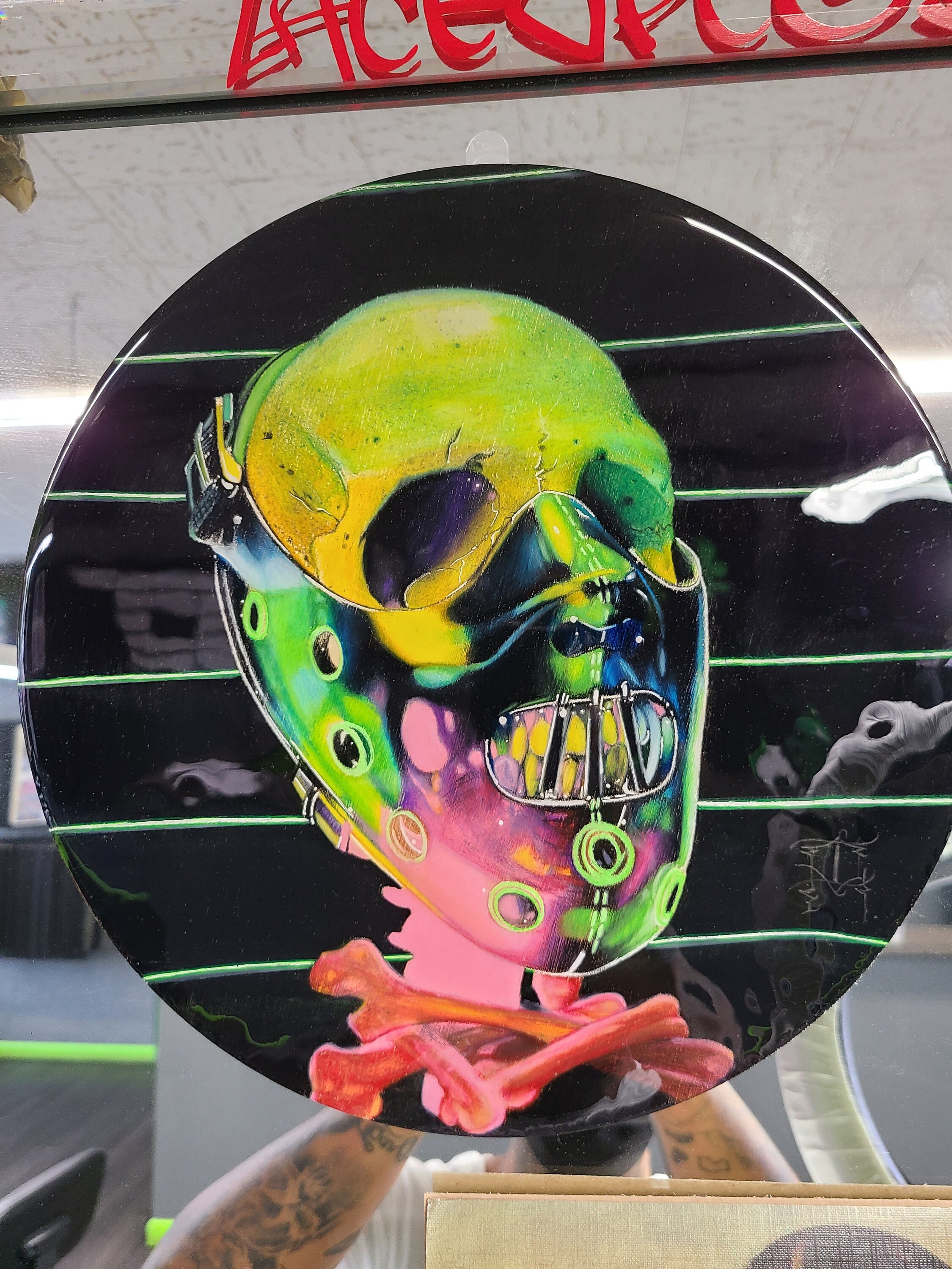 Hannibal Lecture Skull on Wooden Plank - Etsy