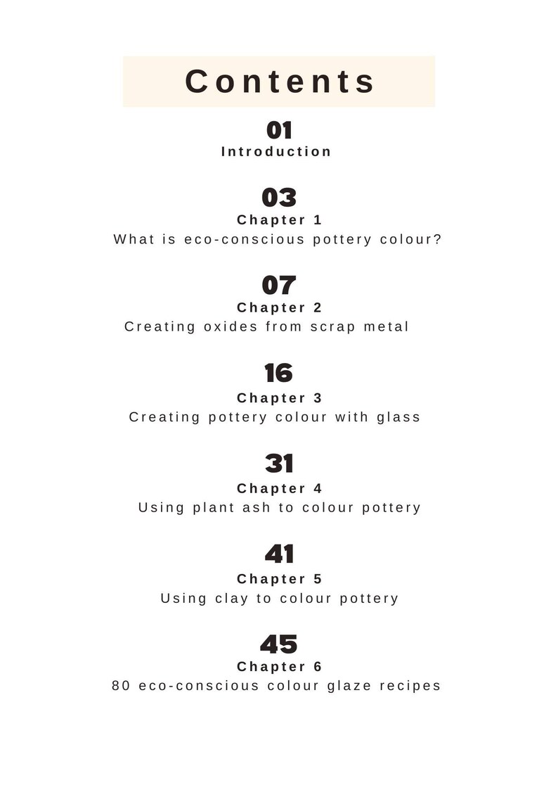 Pottery Making Guide Ebook: Eco-conscious Pottery Colour - A Guide to ...