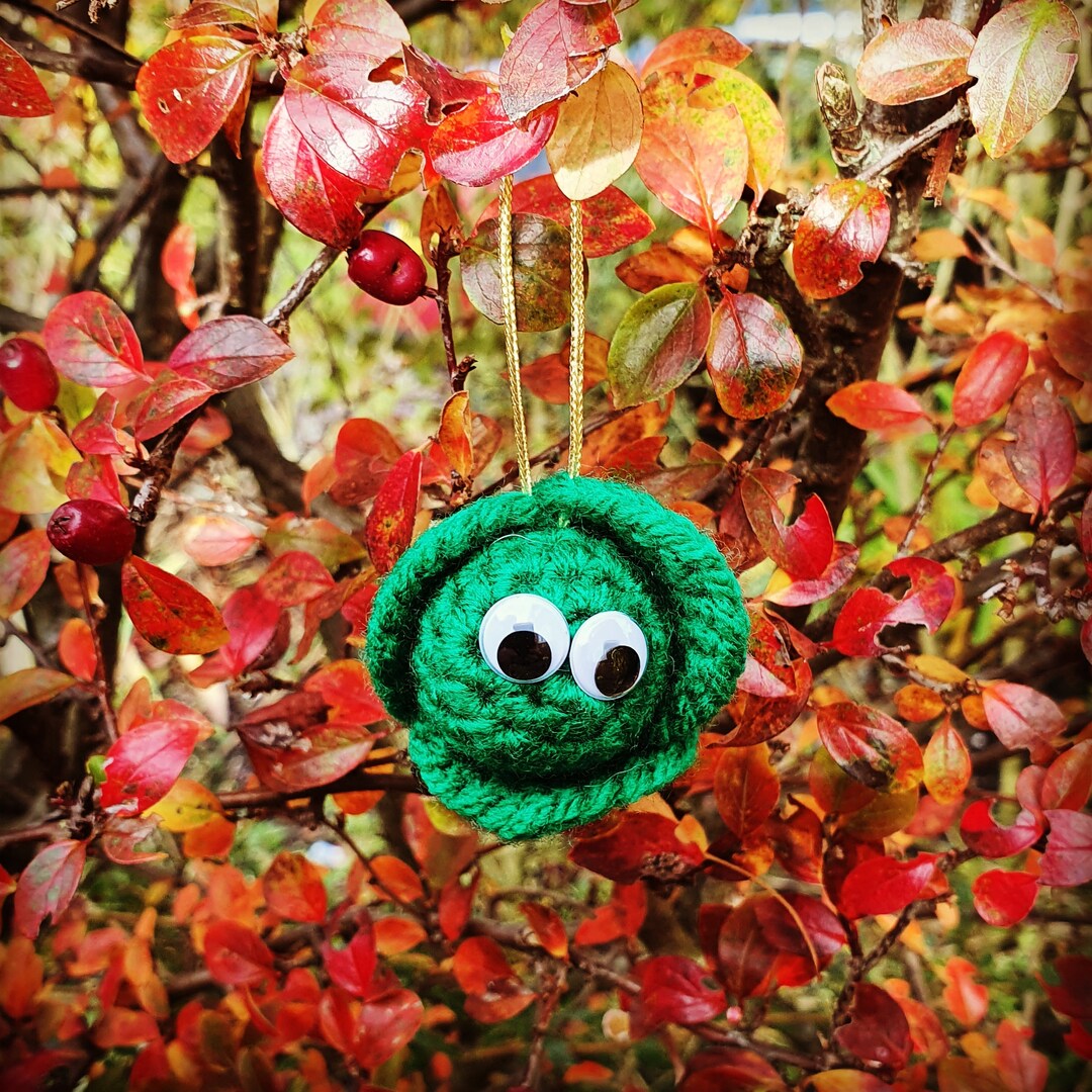 Brussel Sprout Hanging Tree Decoration - Etsy UK