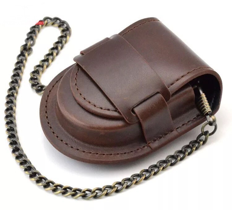 leather pocket watch pouch for sale | View 44 ads