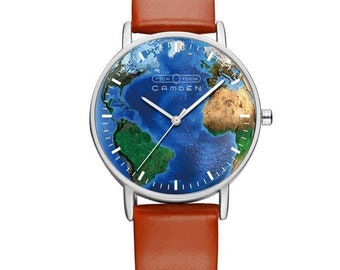 World Map Watch - Etsy