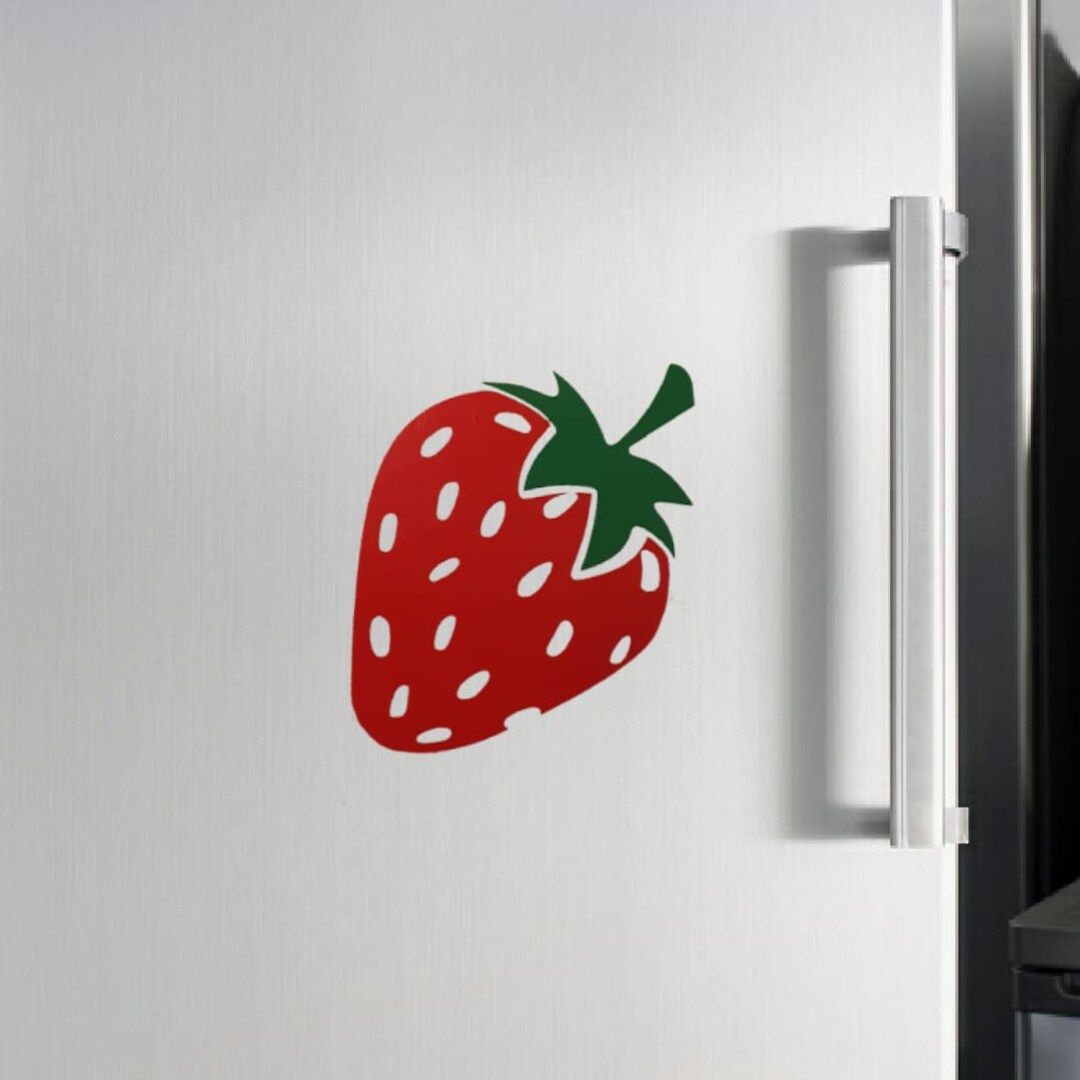 Strawberry Vinyl Decal/ Sticker - Etsy