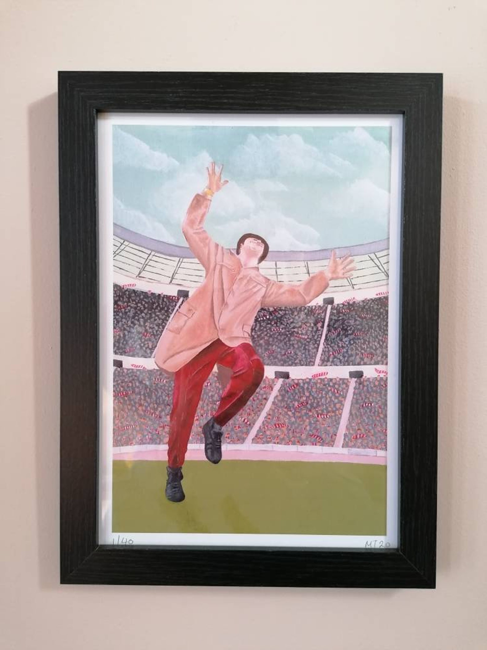 Sunderland AFC Art Print Bob Stokoe LIMITED EDITION - Etsy
