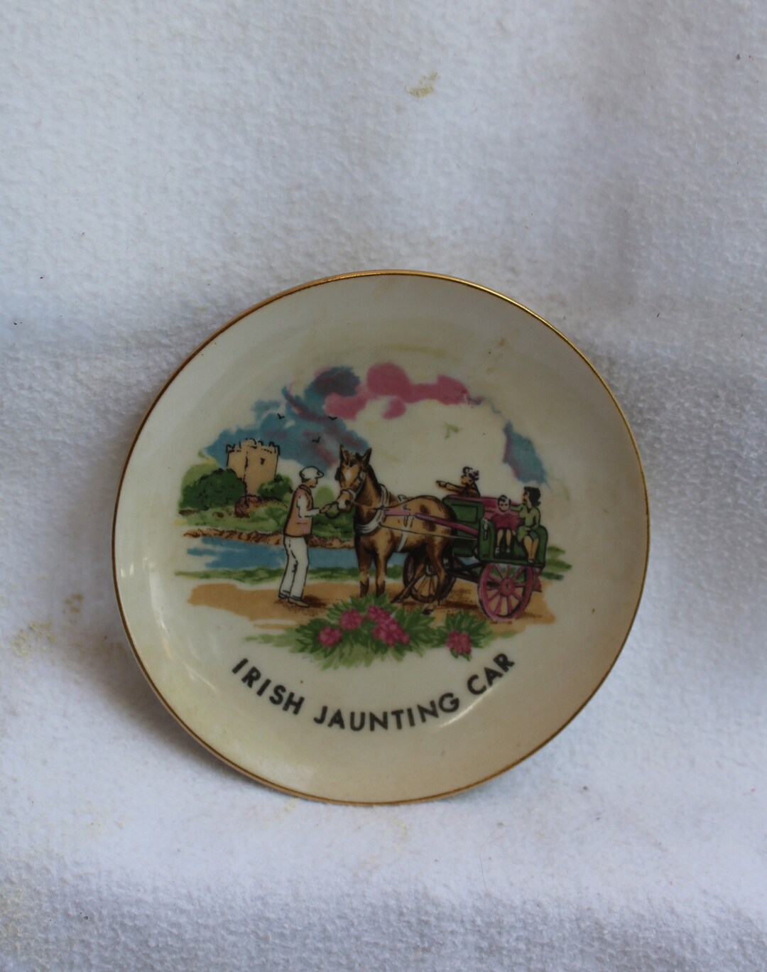Vintage Irish Collectible Plate - Etsy