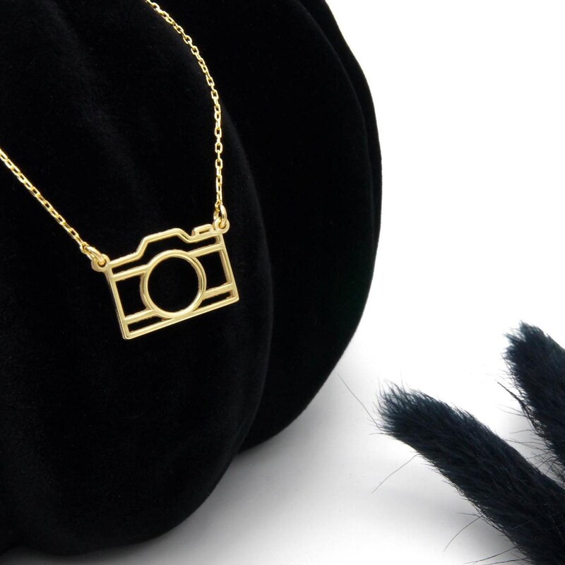 Camera Necklace - Etsy