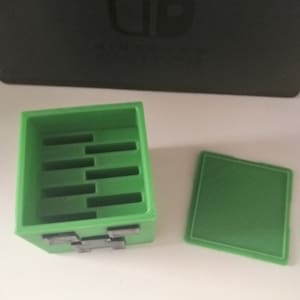 Nintendo Switch Game Cartridges Holder Minecraft Themed Creeper - Etsy