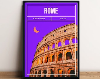 Roman Soldier Wall Art, Gladiator Poster, Ancient Rome, Colosseum Rome ...