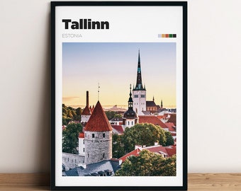 Estonia Travel Poster - Etsy