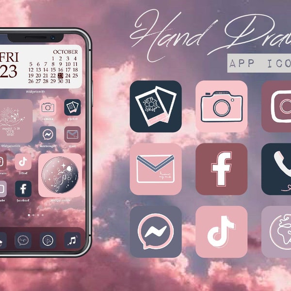 App Icons Sunset - Etsy