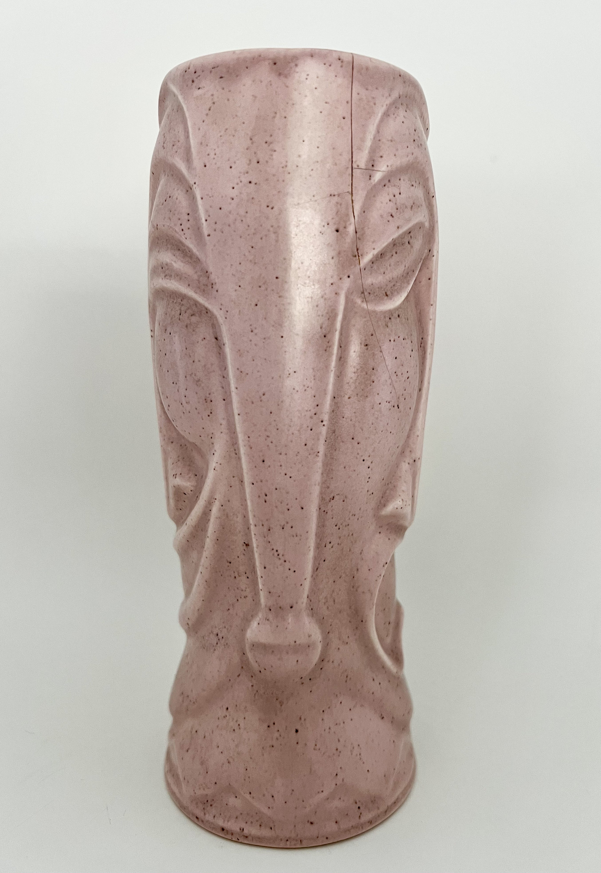 Vintage 1960 MCM George Pisani Blush HAPPY SAD Vase Tiki Mug - Etsy