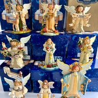 Vintage Nativity Fabric Sculpture, Hand Crafted Hardened Textile ...