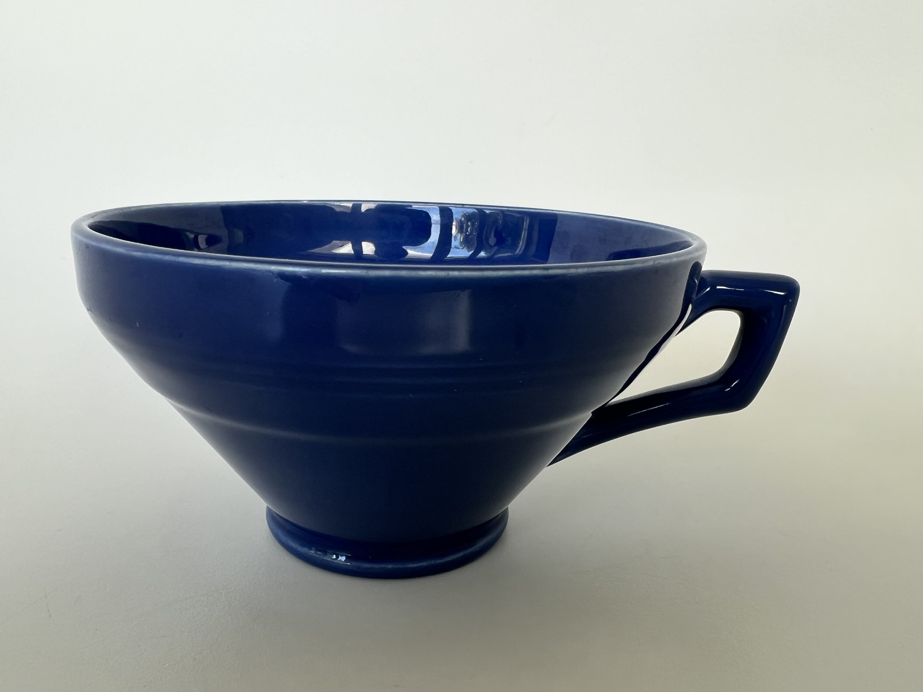Vintage Vernon Kilns 1930s Early California Vernonware Tea Cup Cobalt ...