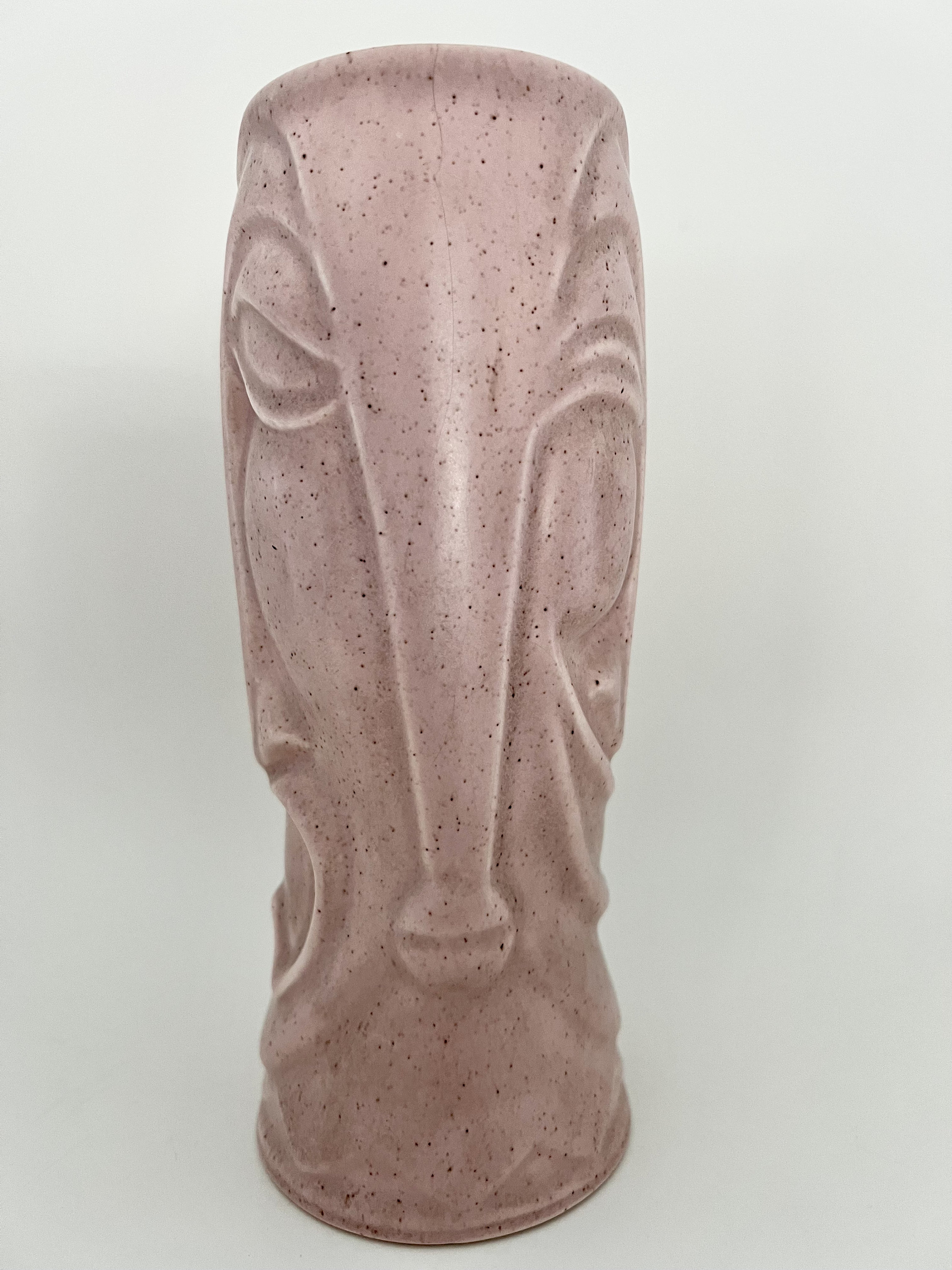 Vintage 1960 MCM George Pisani Blush HAPPY SAD Vase Tiki Mug - Etsy