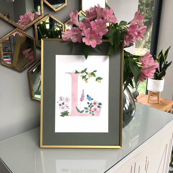 Letter L Print - Etsy UK