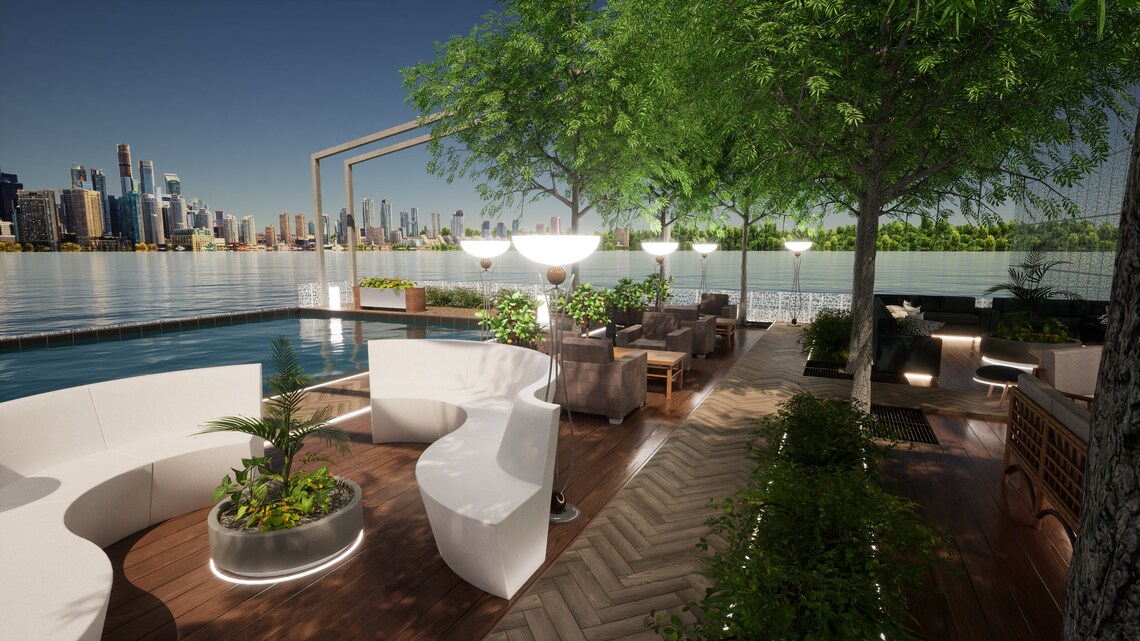 Terrace Design,realistic 3d Interior Rendering, House Plan,personalized ...