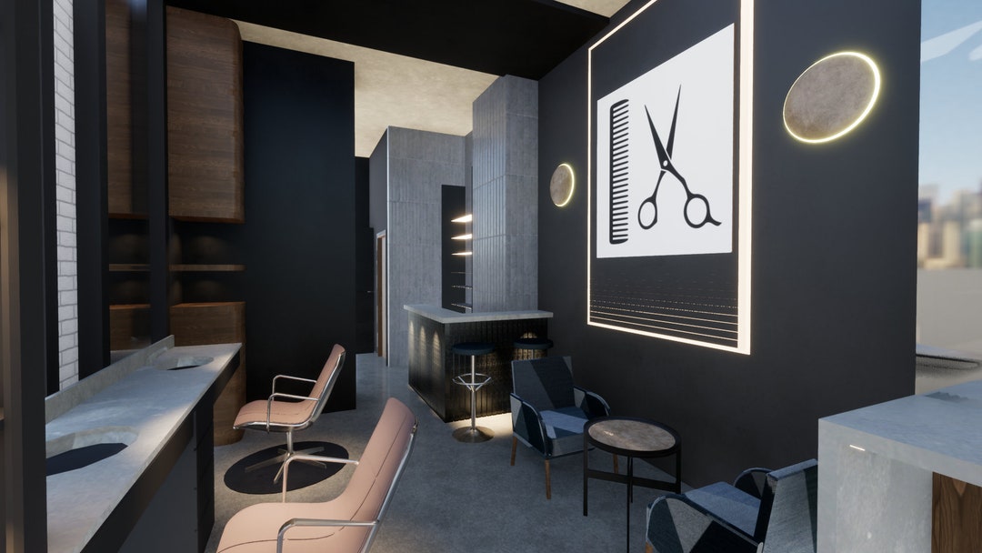 Coiffeur Design,beauty Salon, Saloon Design, the Hair Boutique,barber ...