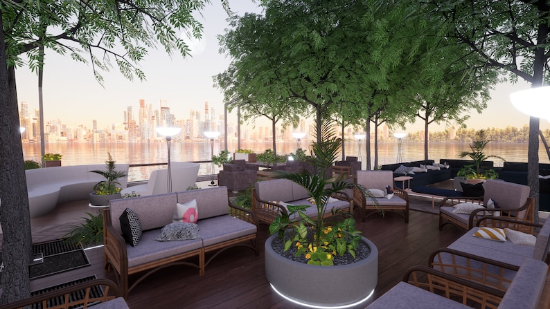 Terrace Design,realistic 3d Interior Rendering, House Plan,personalized ...