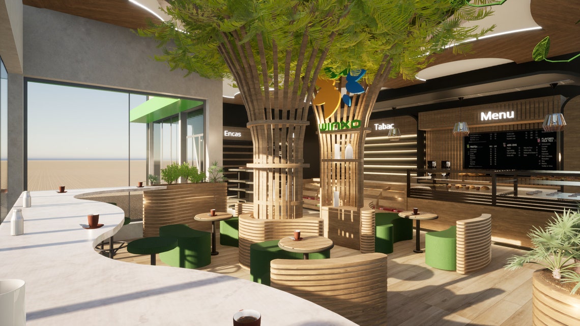 Restaurant Design,realistic 3D Interior Rendering,personalized Design ...