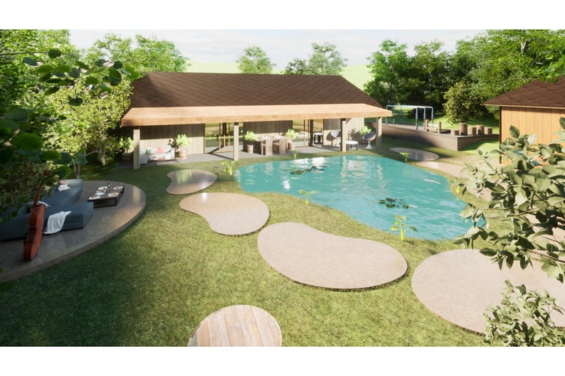 Landscape Design,master Plan,pool,garden Design,backyard Design,garden ...