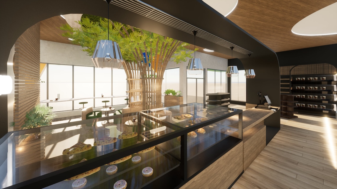 Restaurant Design,realistic 3D Interior Rendering,personalized Design ...