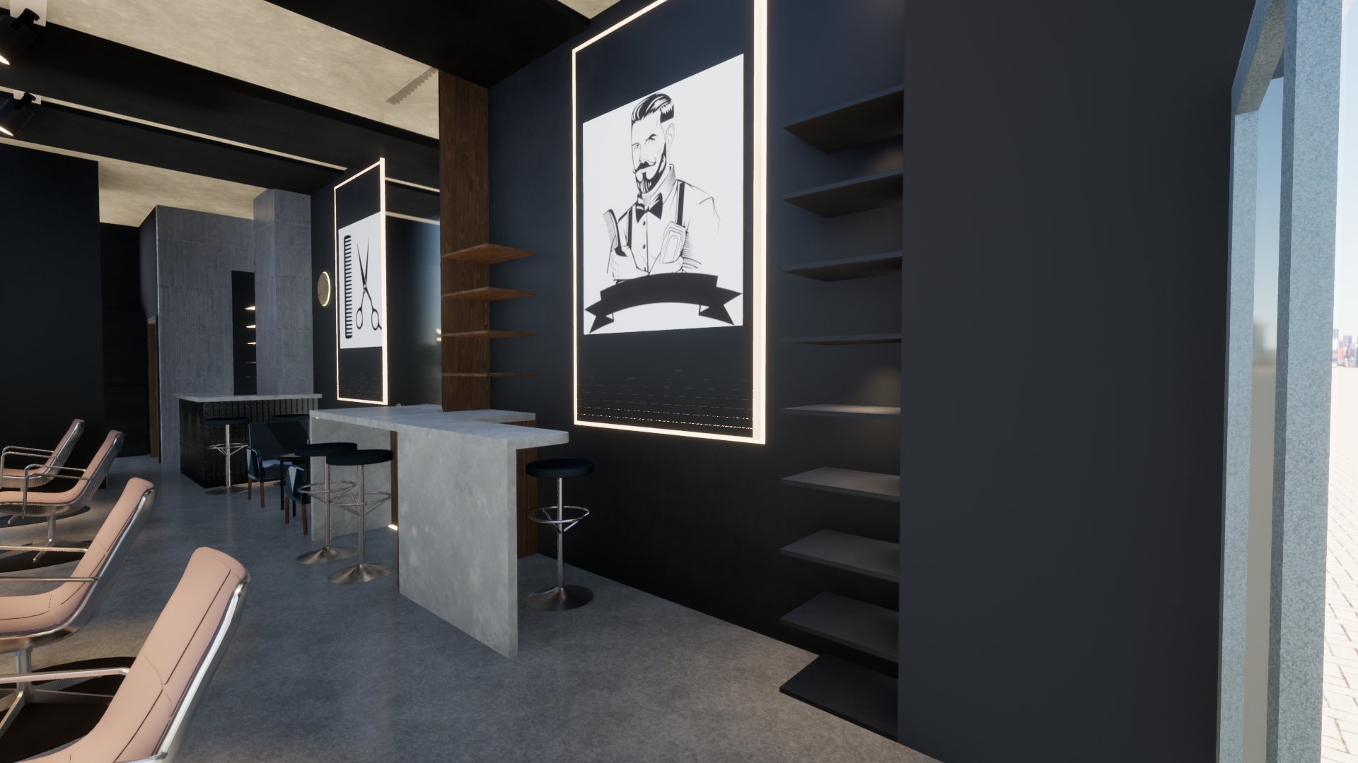 Coiffeur Design,beauty Salon, Saloon Design, the Hair Boutique,barber ...