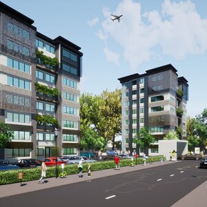 Custom Apartment Floor Plan, Modern Residential and House Plan Design ...