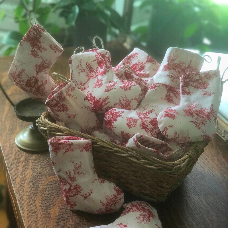 Red Toile - Etsy