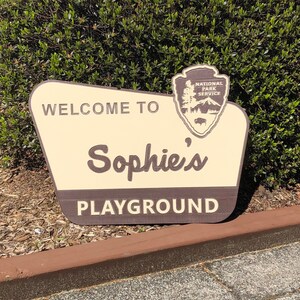 Fully Customizable HDPE Engraved National Park Sign - Etsy