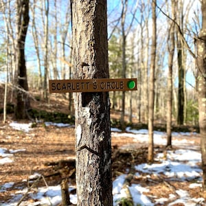 Custom Outdoor Trail Sign - Etsy