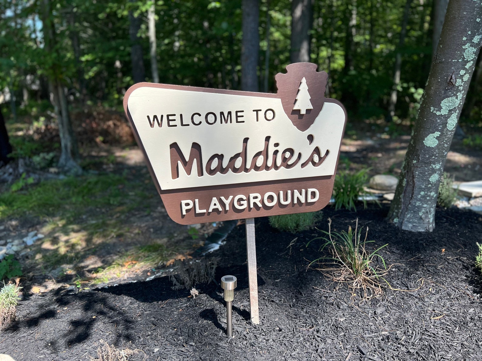 Customized National Park Playground Sign - Etsy