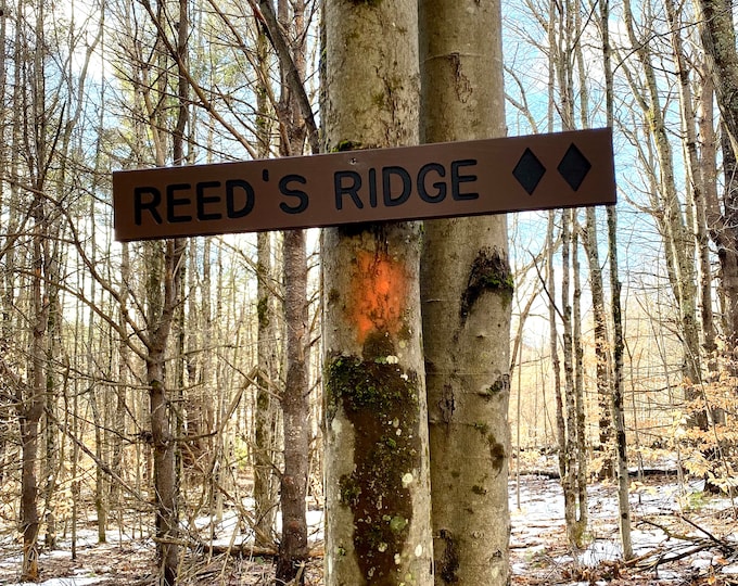 Custom Outdoor Trail Sign - Etsy