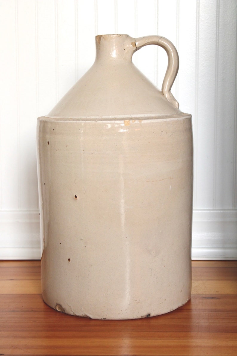 Antique Pottery Modern Farmhouse Decor Vintage Milk Jugs Rustic Decor ...