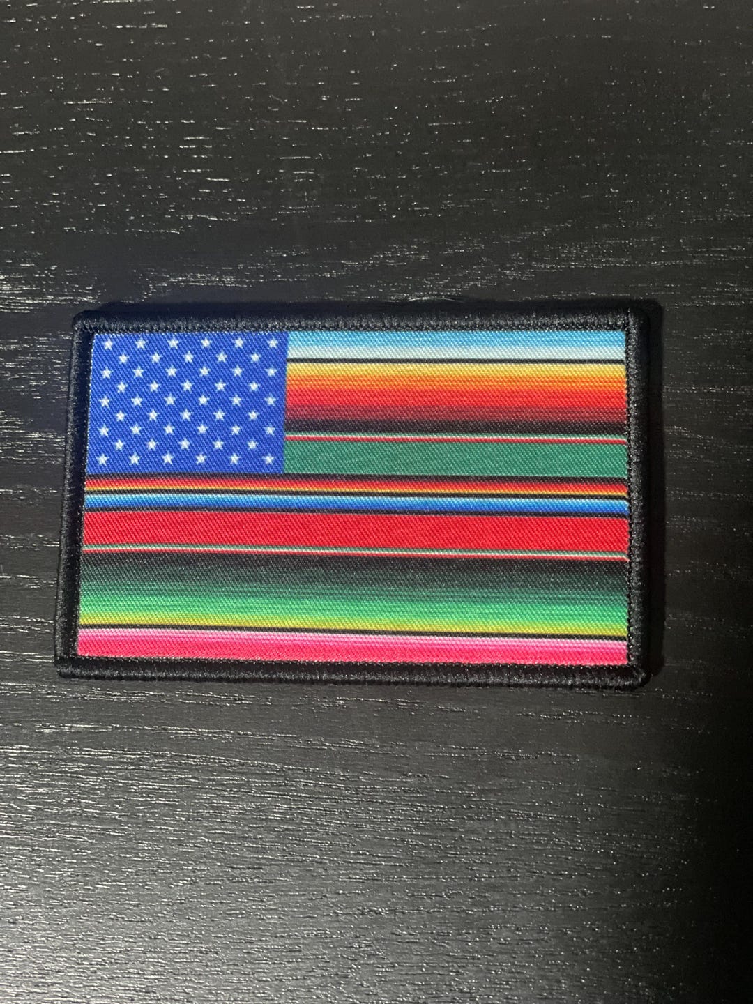 Serape Flag velcro Patch - Etsy