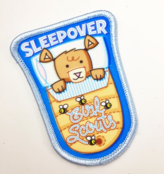 Girl Scout Patch Sleepover Teddy Bear Bees Hive Unused - Etsy
