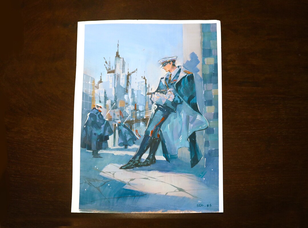 Original man at Gate Original Manga Anime - Etsy