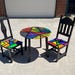 Multi Color Custom Painted Table - Etsy
