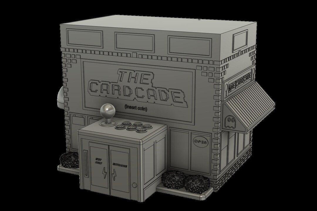 Cardcade 1.0 Character Card Holder [DIGITAL STL FILES] - Etsy