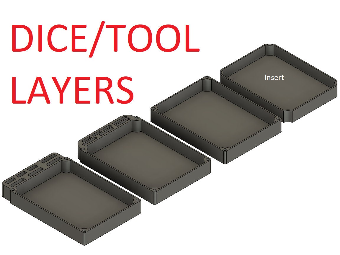 MCP Mini Tray System [STL FILES] - Etsy