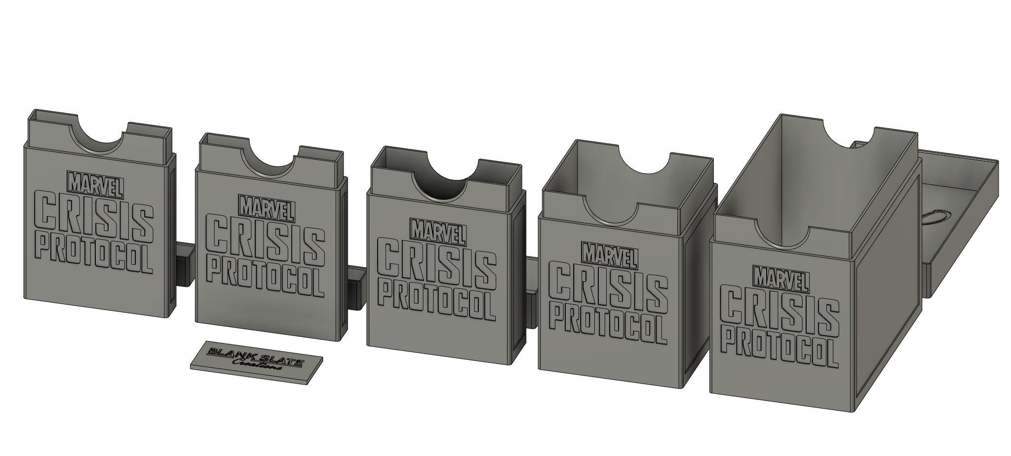 Marvel Crisis Protocol Character Card Holder Bundle [DIGITAL STL FILES ...