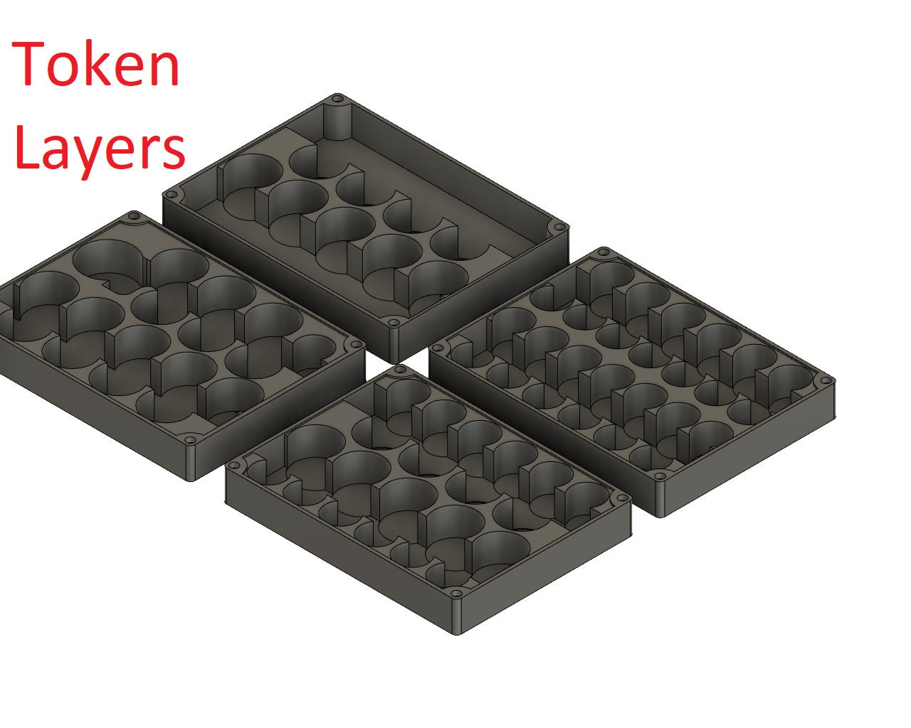 MCP Mini Tray System [STL FILES] - Etsy