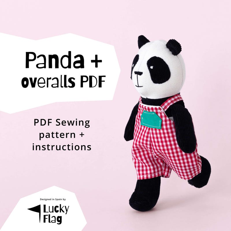 Panda Bear Pattern - Etsy