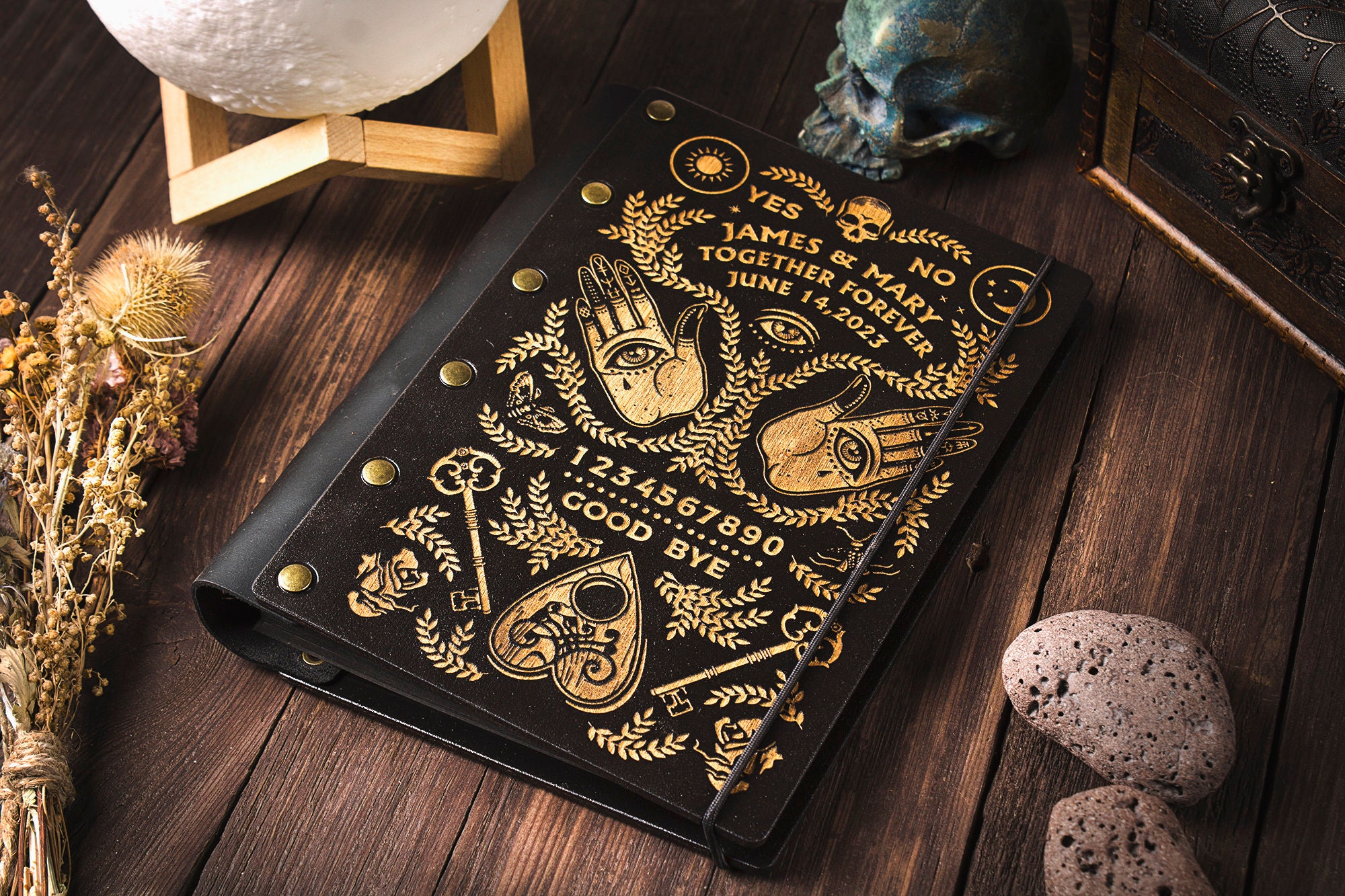 Personalized Wooden Photo Album: 6x8 Polaroid Guest Book - Etsy