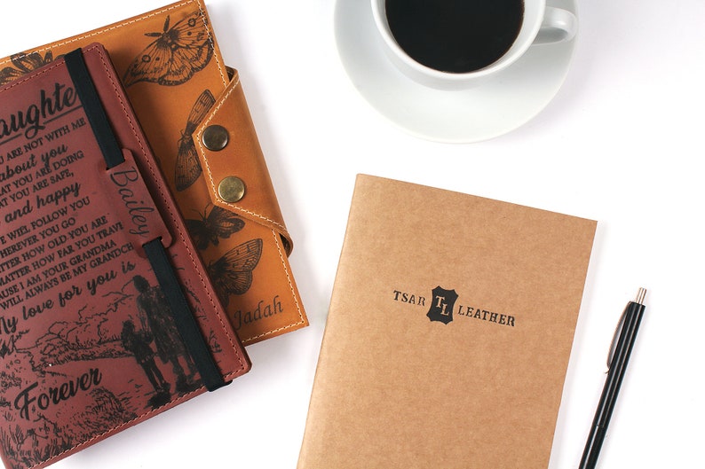 Journal Refill Notebook Set: 7.5x5.5, Plain, Lined, Dot Grid - Etsy