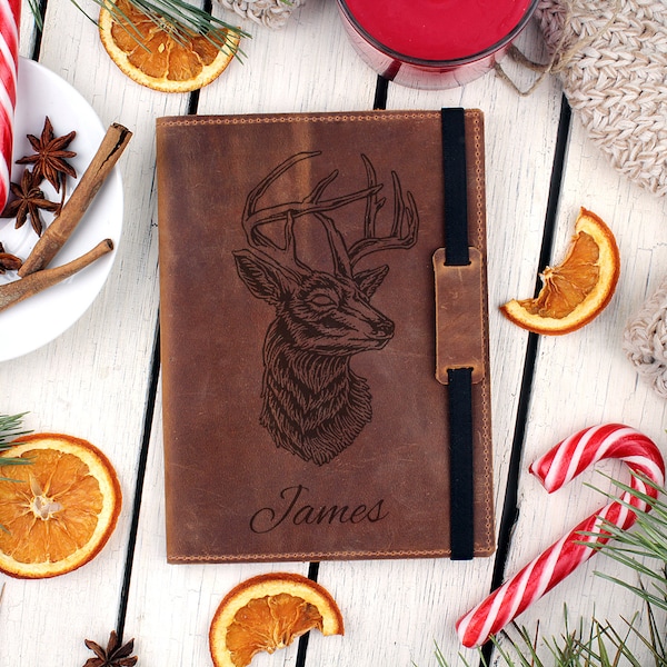 Personalized Leather Journal - Etsy